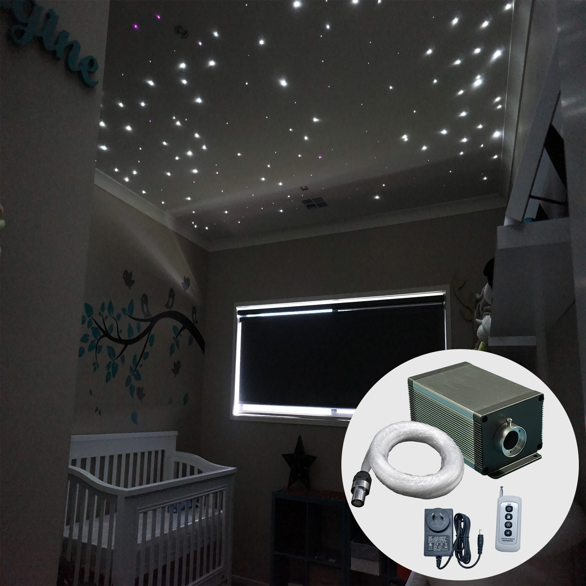 Fiber Optic Star Ceiling Panels Diy | Shelly Lighting